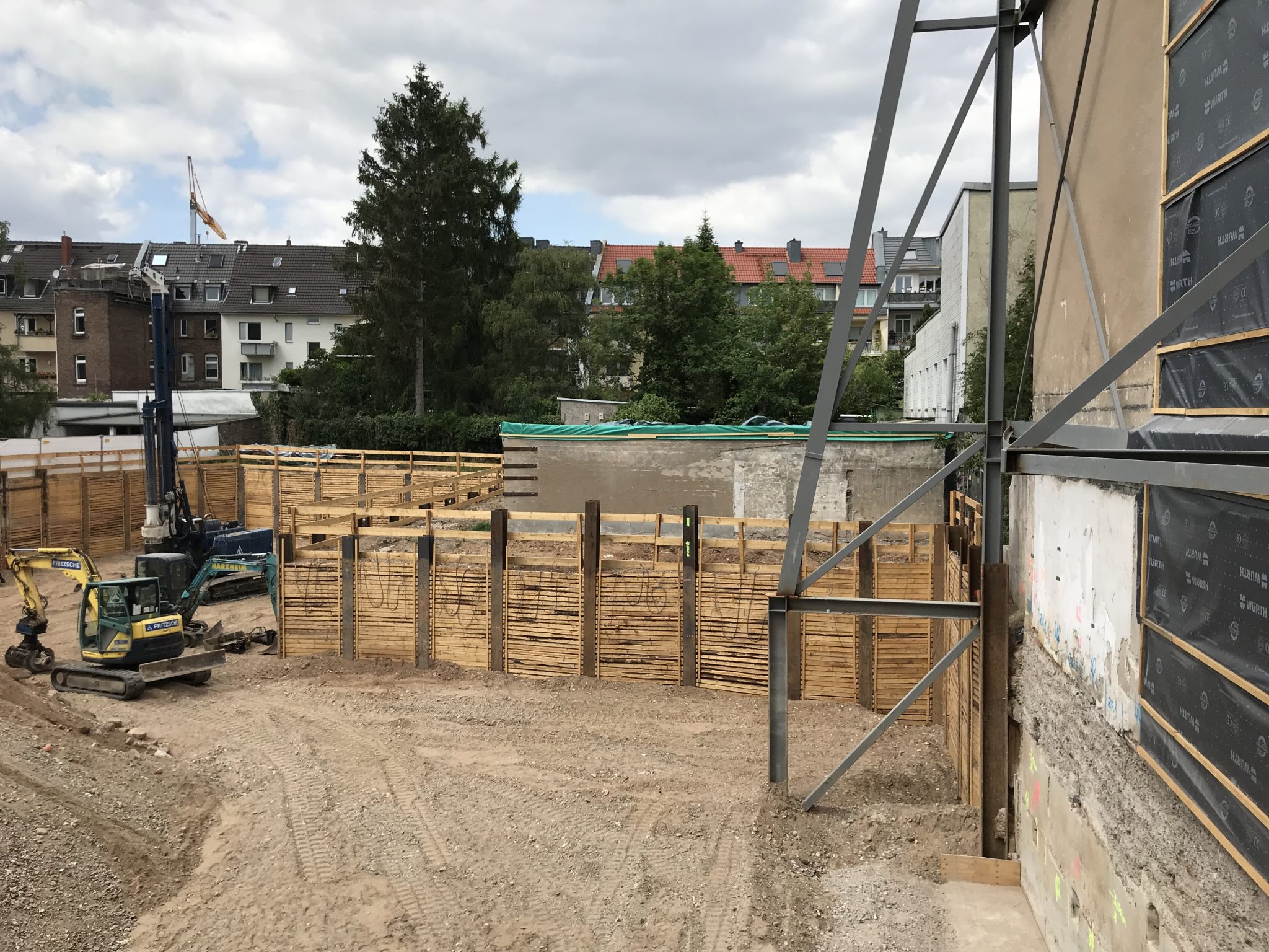 Tr gerbohlw nde Berliner Verbau FRITZSCHE Tiefbau Spezialtiefbau